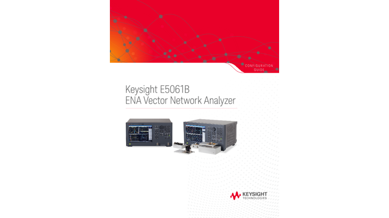 E5061B ENA Vector Network Analyzer | Keysight